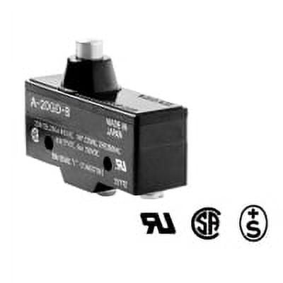 OMRON Industrial Automation A-20GQ-B7-K Micro Switch, Plunger, SPDT ...