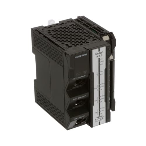 OMRON NX1029000, NX102 CPU 0 Axes OPCUA, PLC, CPU, 4 Axes, RJ45, Panel ...