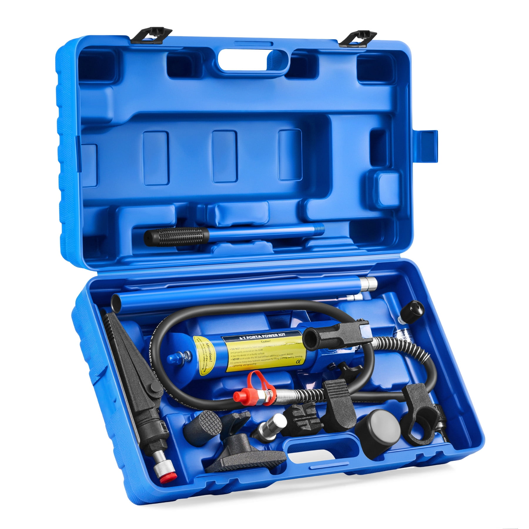 OMT 6 Ton Porta Power Hydraulic Jack Air Pump Lift Ram Body Frame ...
