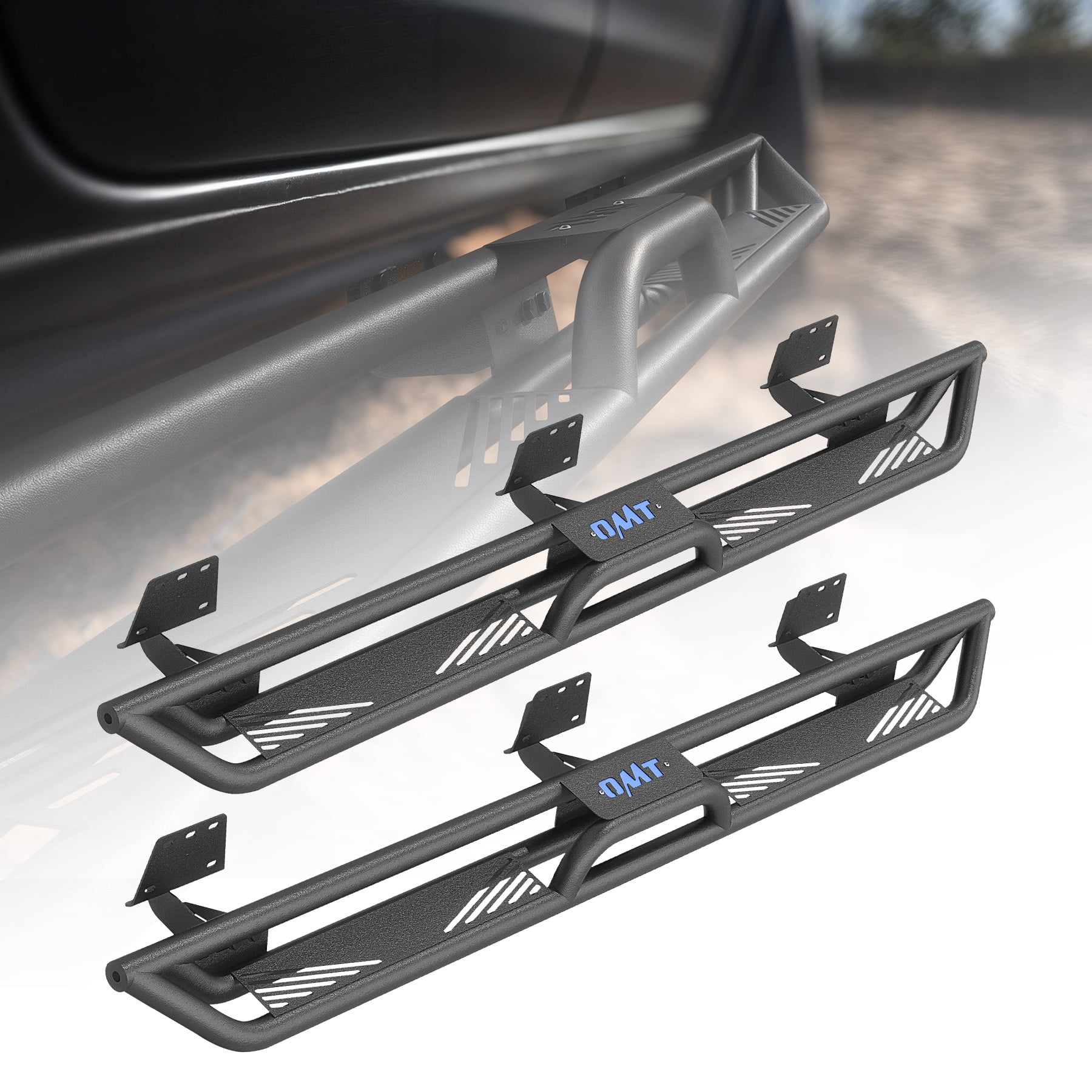 OMT Running Boards for 2019-2024 Dodge Ram 1500 Crew Cab New Body 5.3 ...