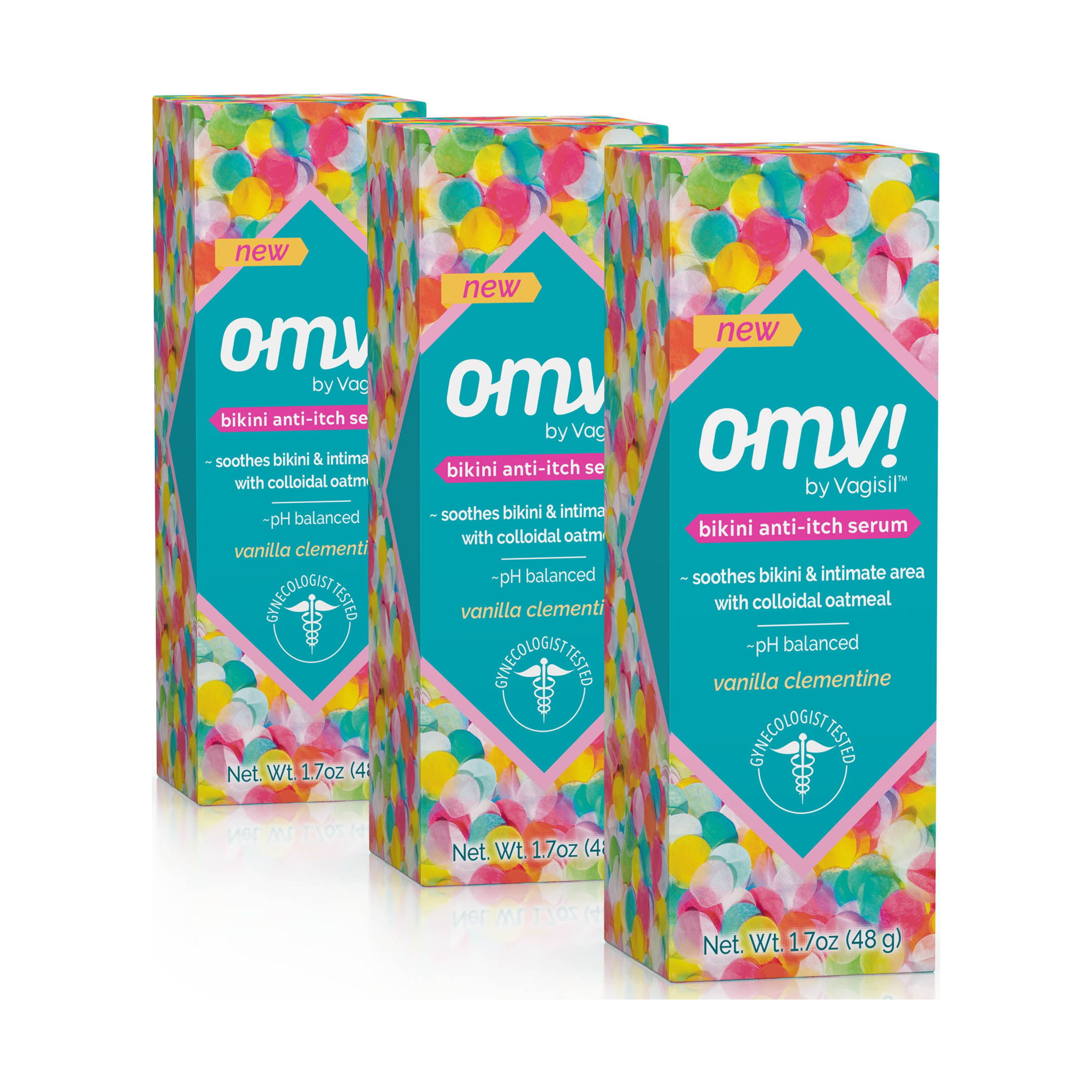 OMV by Vagisil Bikini Boss Rescue Cream, Vanilla Clementine Scent, 1.7 ...