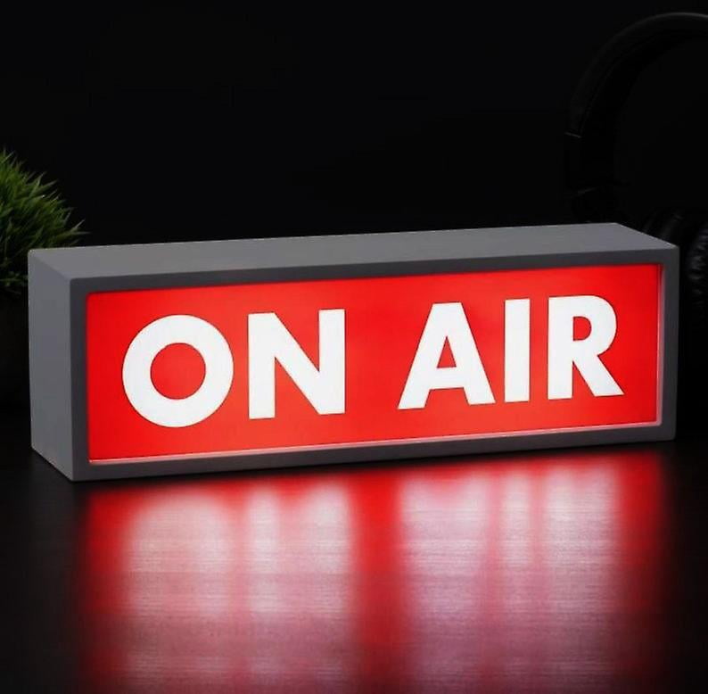 ON AIR Sign Wall Mount Pulse Air Light Sign, Studio Light and ...