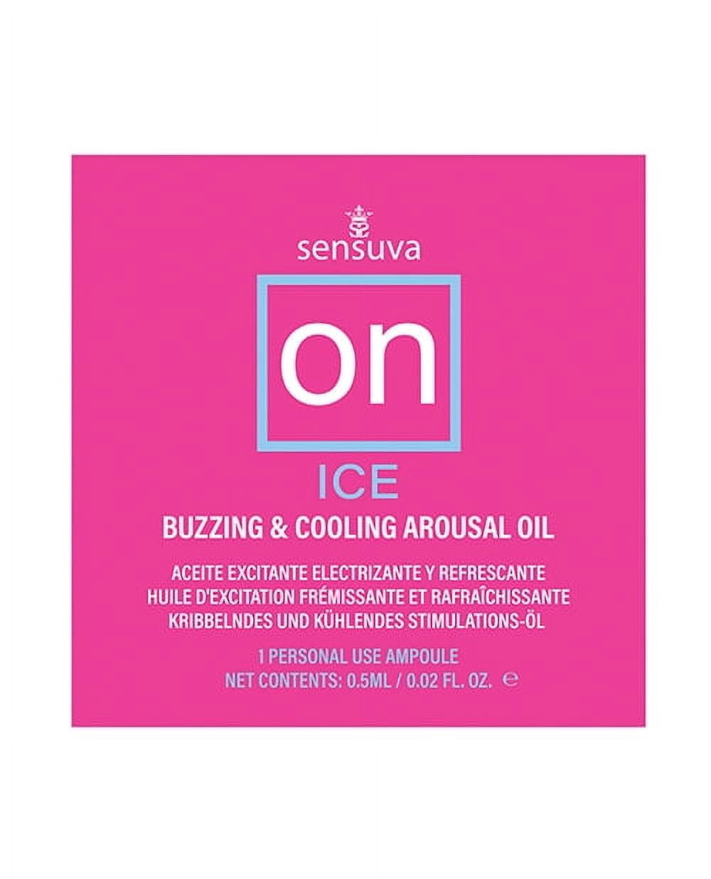 ON Ice Arousal Oil - Single Use Ampoule Packet - Walmart.com