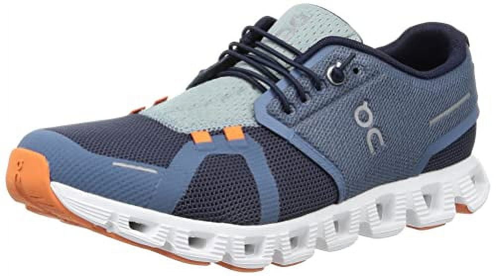 ON Men's Cloud 5 Push Sneakers, Dust/Ink, 8.5 - Walmart.com