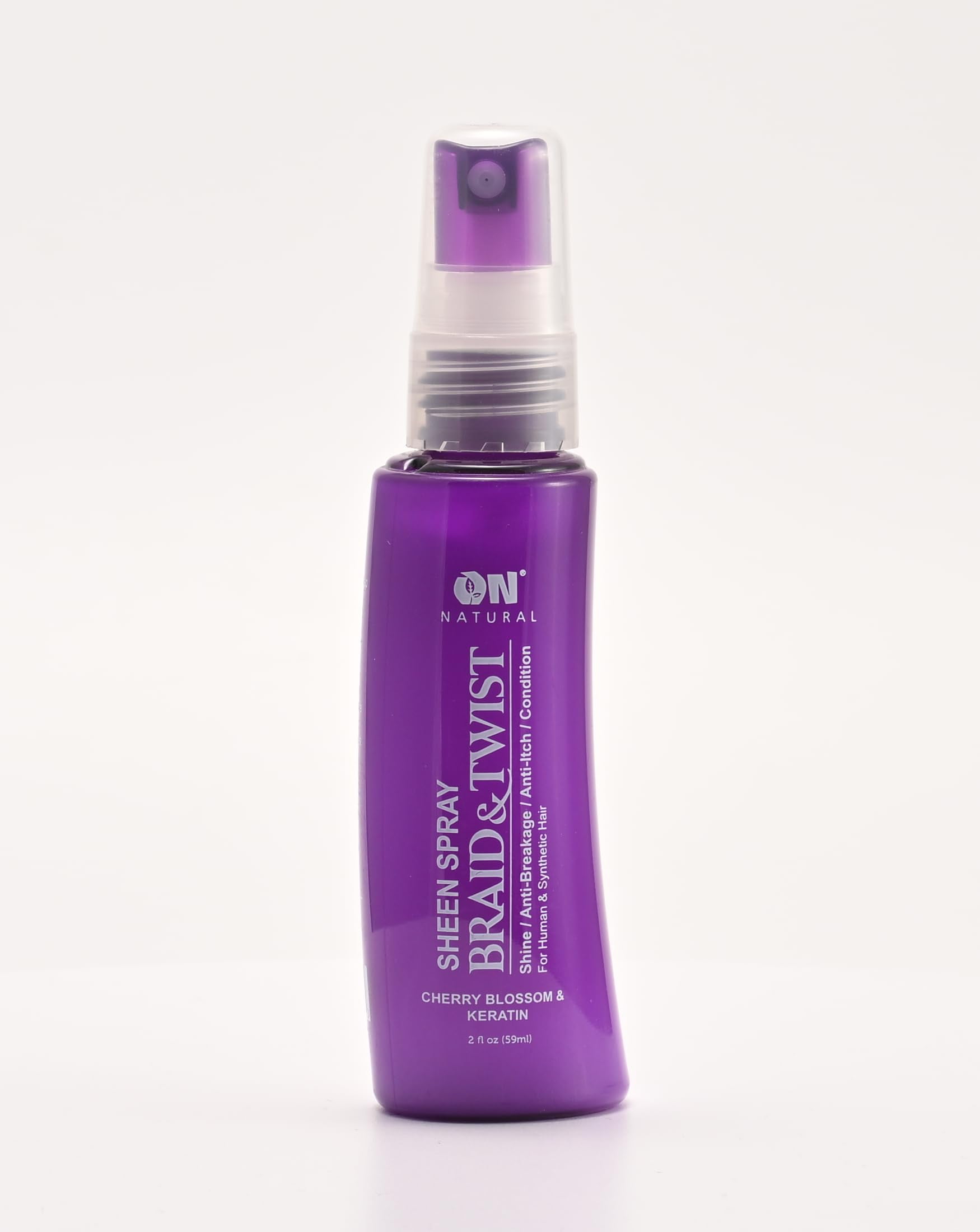 ON NATURAL - Braid & Twist Sheen Spray [Cherry Blossom] 2 oz - Walmart.com