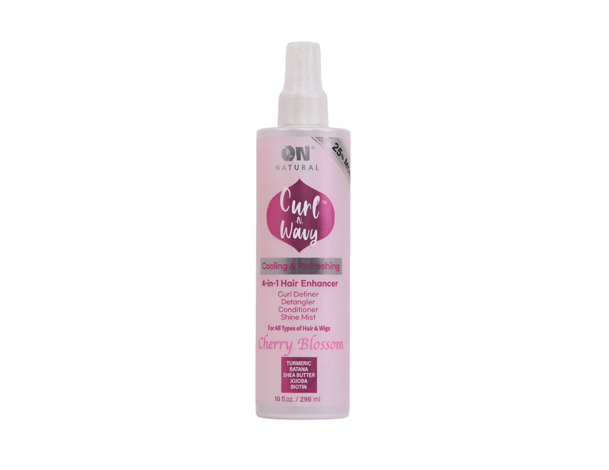 ON Natural - Curl-N-Wavy 4-in-1 Hair Enhancer [Cherry Blossom] 8oz ...