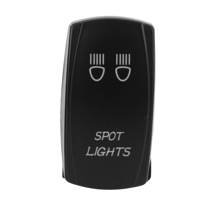 ON-OFF Blue LED SPST Carling Switch Waterpoof 12V 24V 1pc 5 Pin Marine ...