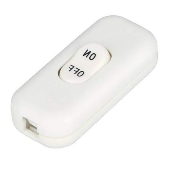 On/Off Inline Switch Black/White Inline Table Lamp Desk Light Cord ...