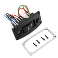 ON/OFF/ON Deluxe Edition LED Rocker Switch Panel with Circuit Breaker ...