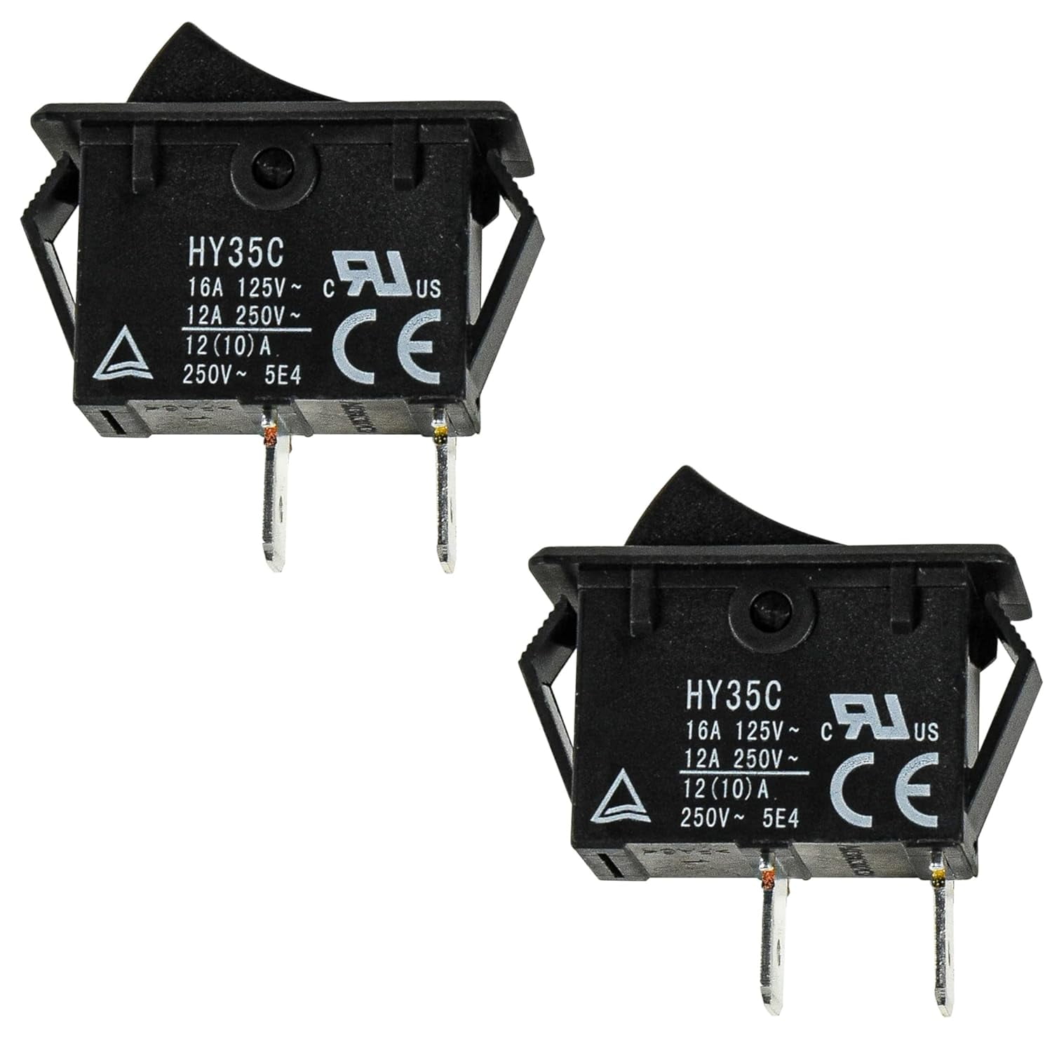 ON Off Rocker Switch 2-Prong 16A 125V Compatible with KEDU HY35C, Saw ...