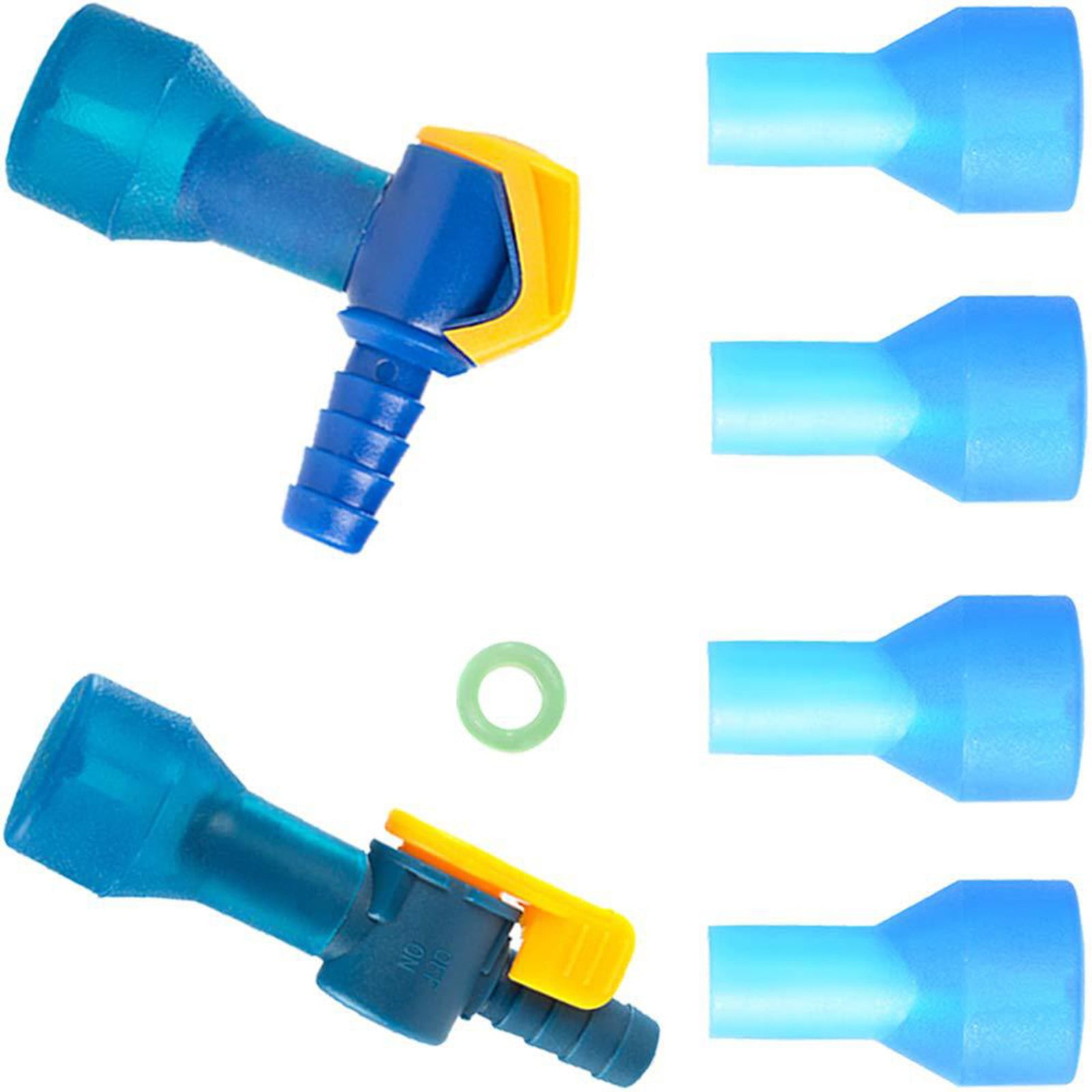 ON-Off Switch Bite Valve Tube Nozzle Mouthpieces Replacement for Water ...