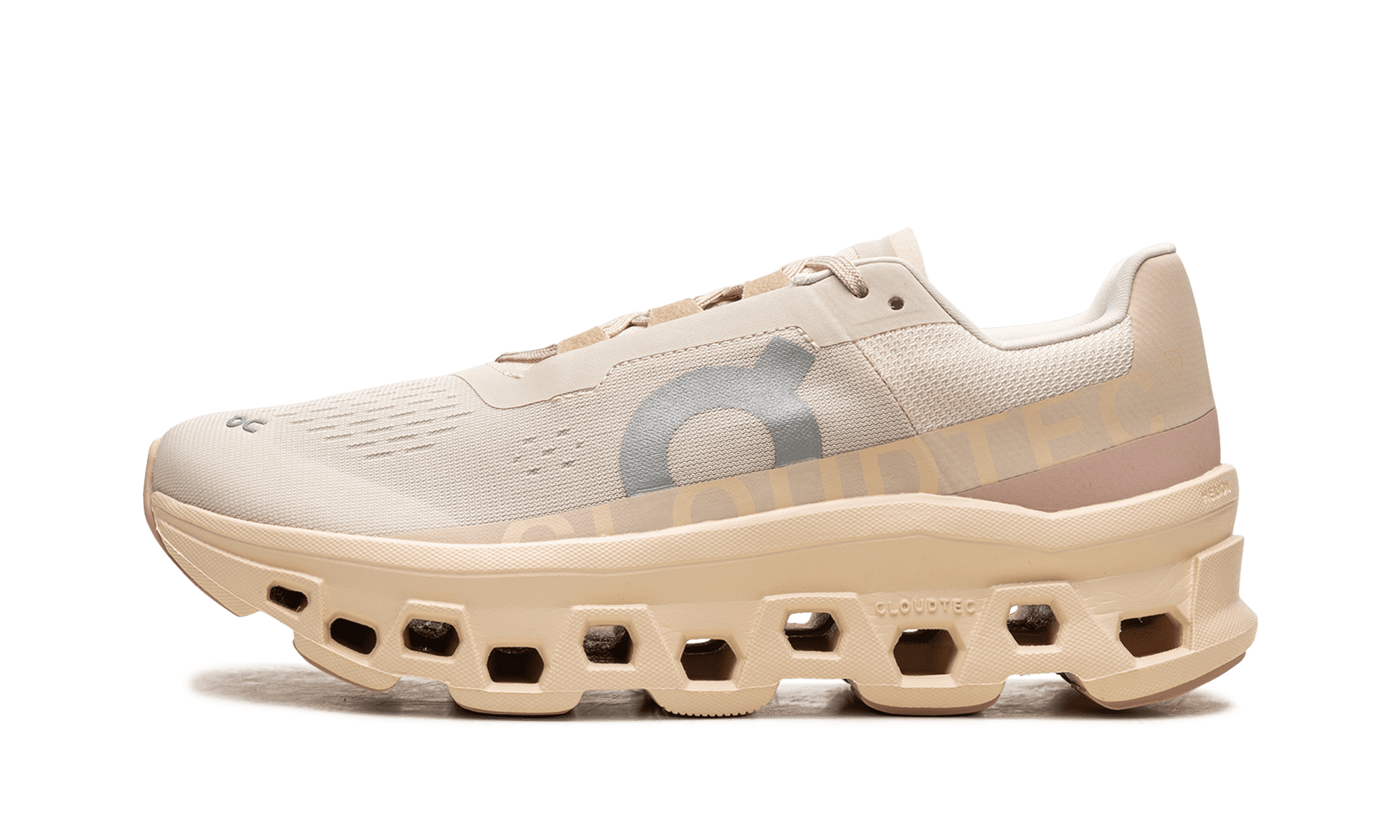 ON RUNNING WOMENS Cloudmonster Womens "Moon/Fawn" 61.97785 61.97785 ...