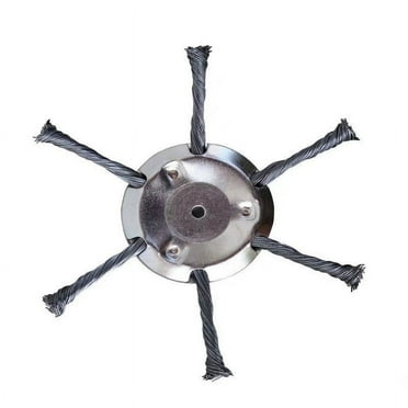 Lieonvis 6 Steel Razors Trimmer Head, Universal Weed Eater Blades for ...