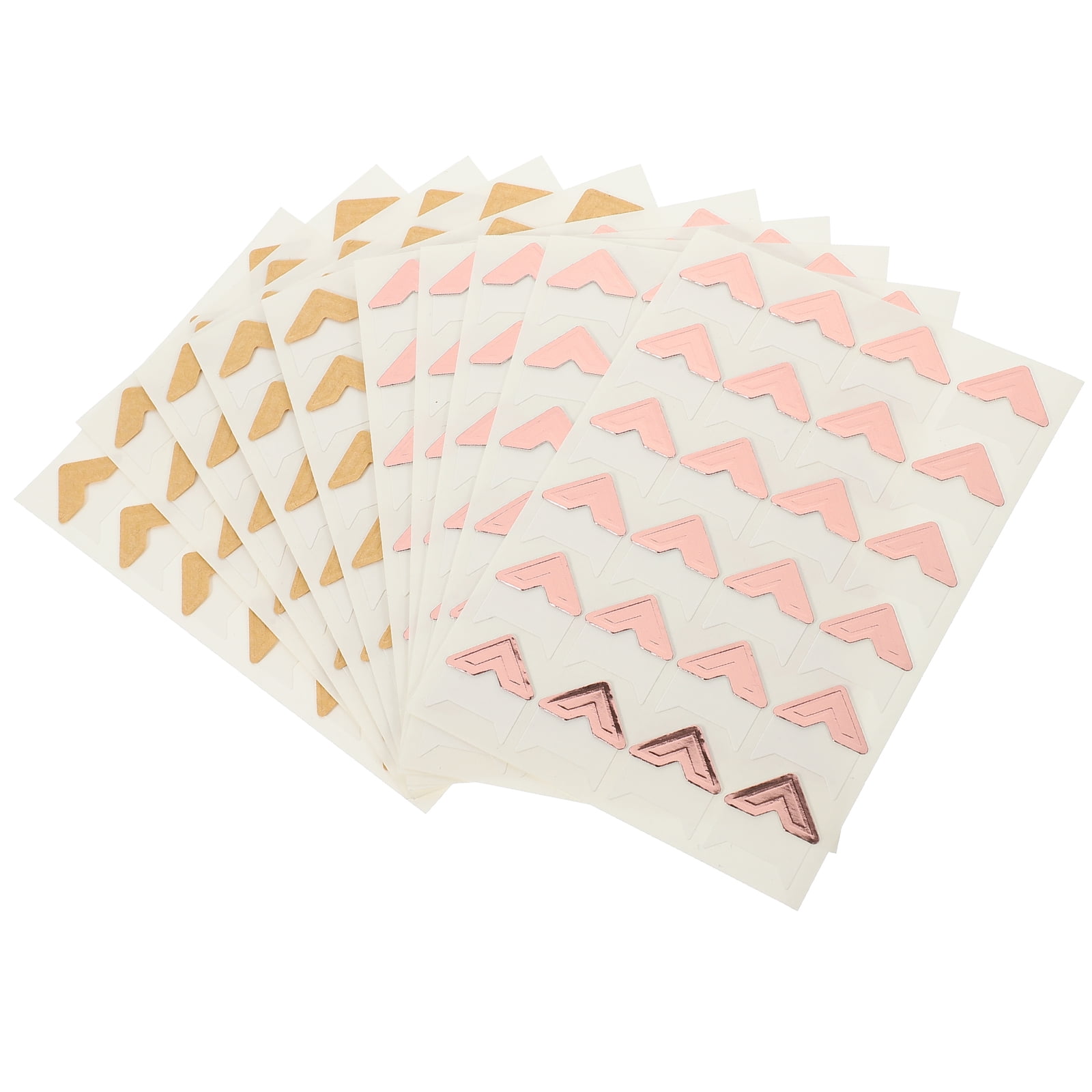 ONAPARTER 10 Sheets of Photo Corners Picture Corners Photo Mounting ...