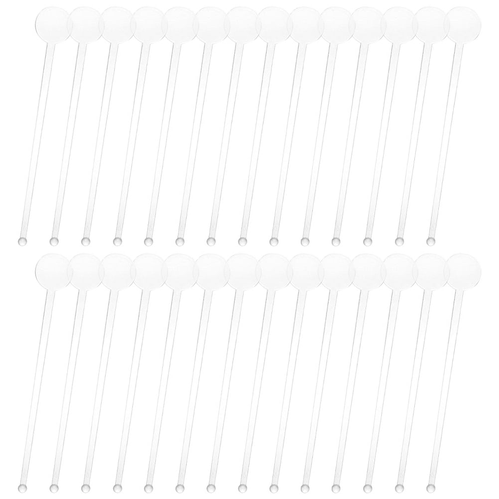 ONAPARTER 160 Pcs Plastic Juice Sticks Drinkware Hot Chocolate Stirrers ...