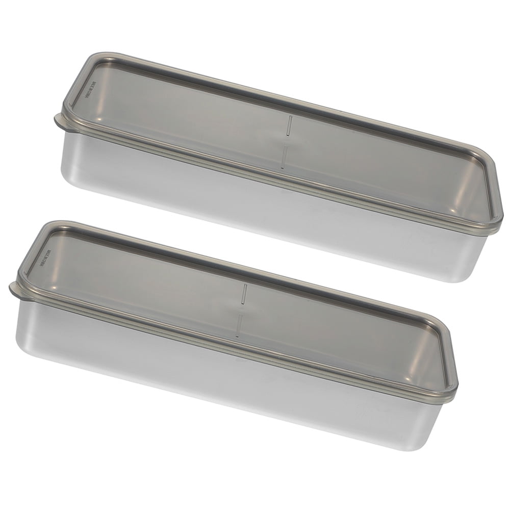 ONAPARTER 2 Pcs Bacon Metal Container with Lid Sealing Food Boxes Lunch ...