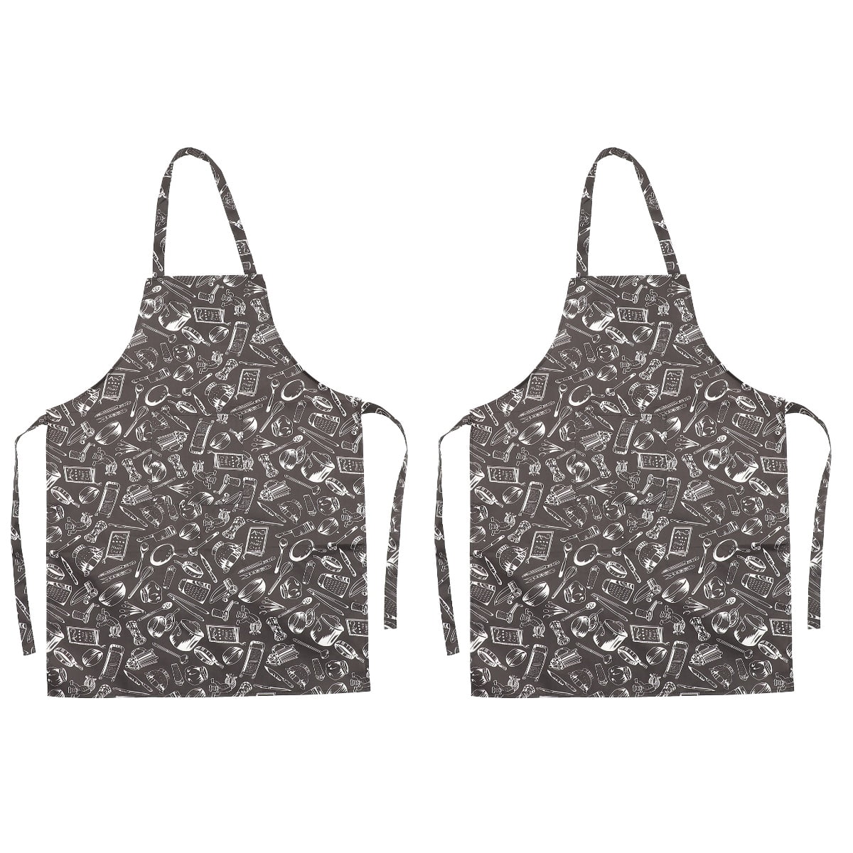 ONAPARTER 2pcs Apron with Pocket Reusable Apron Chef Apron Reusable ...