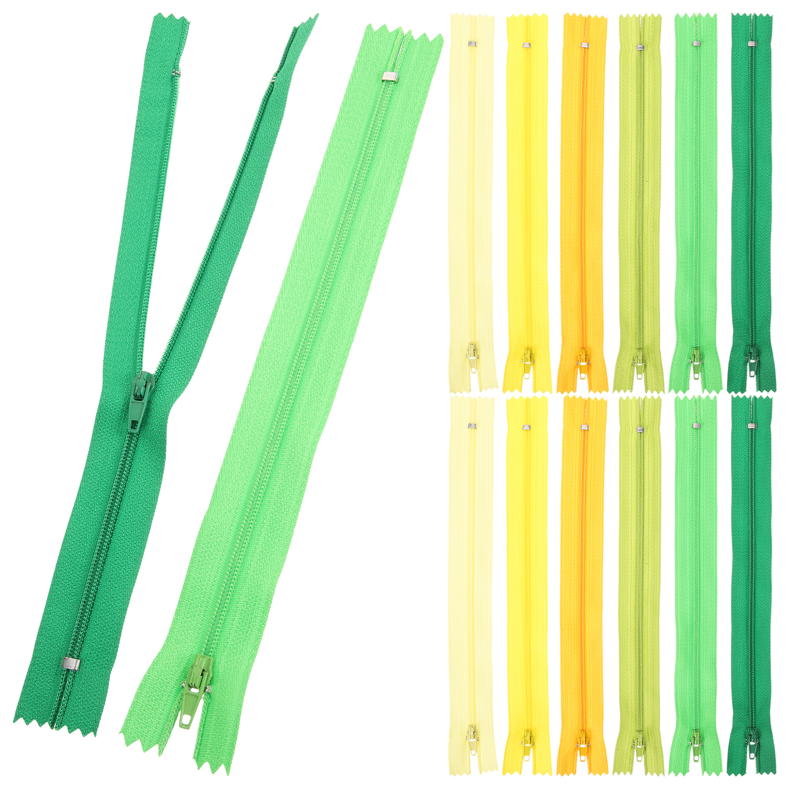 ONAPARTER 30 Pcs Closing Zipper Home Accessory Zippers for Sewing ...