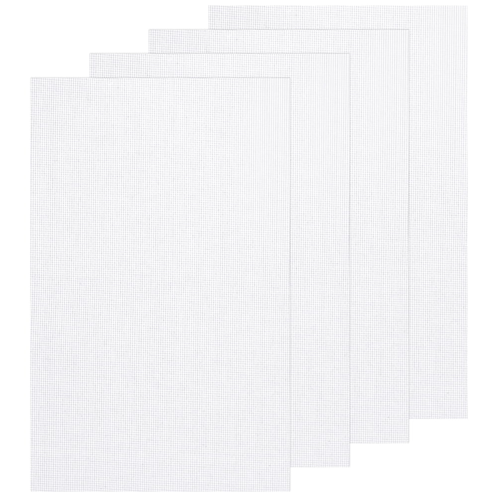 ONAPARTER 4 Sheets Cross Stitch Embroidery Cloth for Stitching Sewing ...