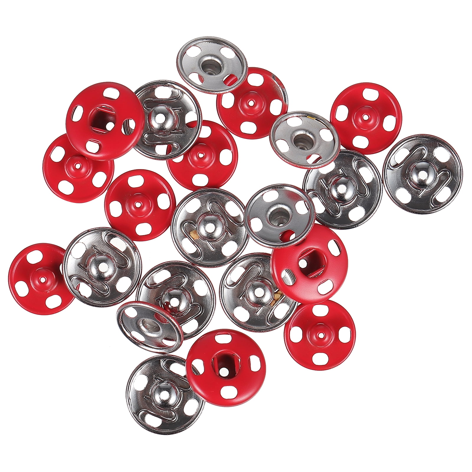 ONAPARTER 50 Pair Metal Hidden Button Snap Press Stud Magnetic Buttons ...