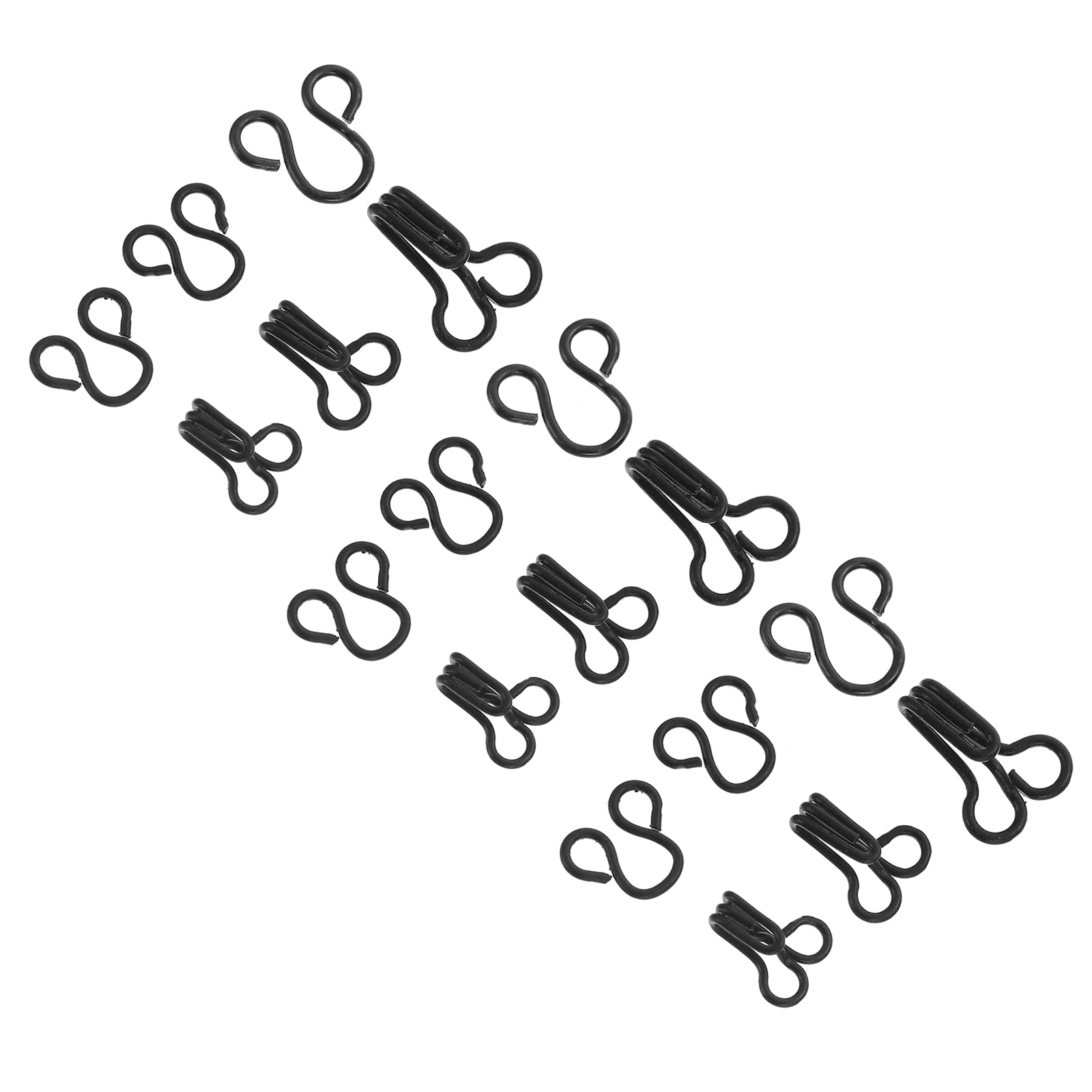 ONAPARTER 50 Pcs Clothes Sewing Hooks Eye Fastener Coat Buckles Coat ...