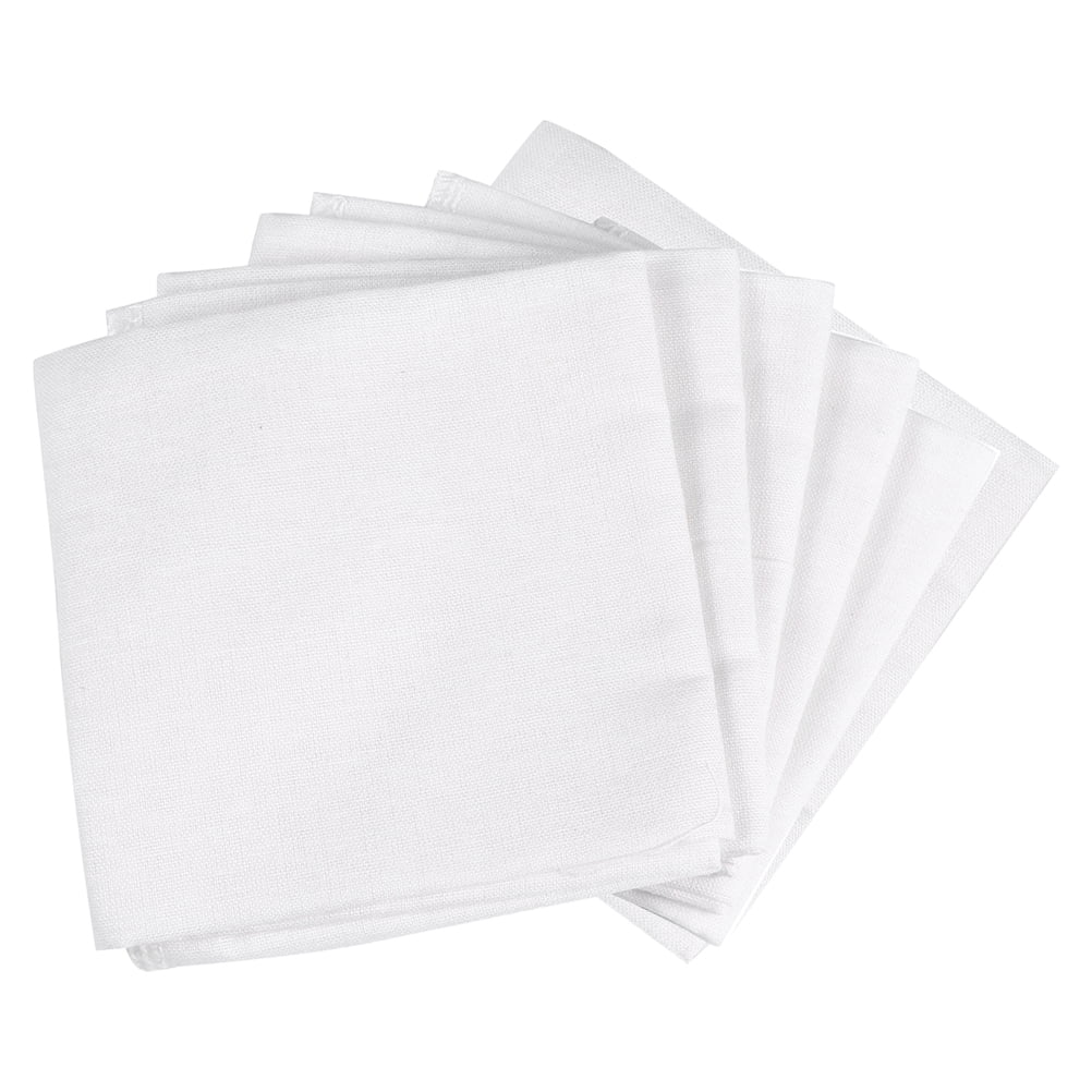 ONAPARTER 6pcs Cheesecloth 40x40cm Cotton Fabric Fine Muslin Cloths for ...