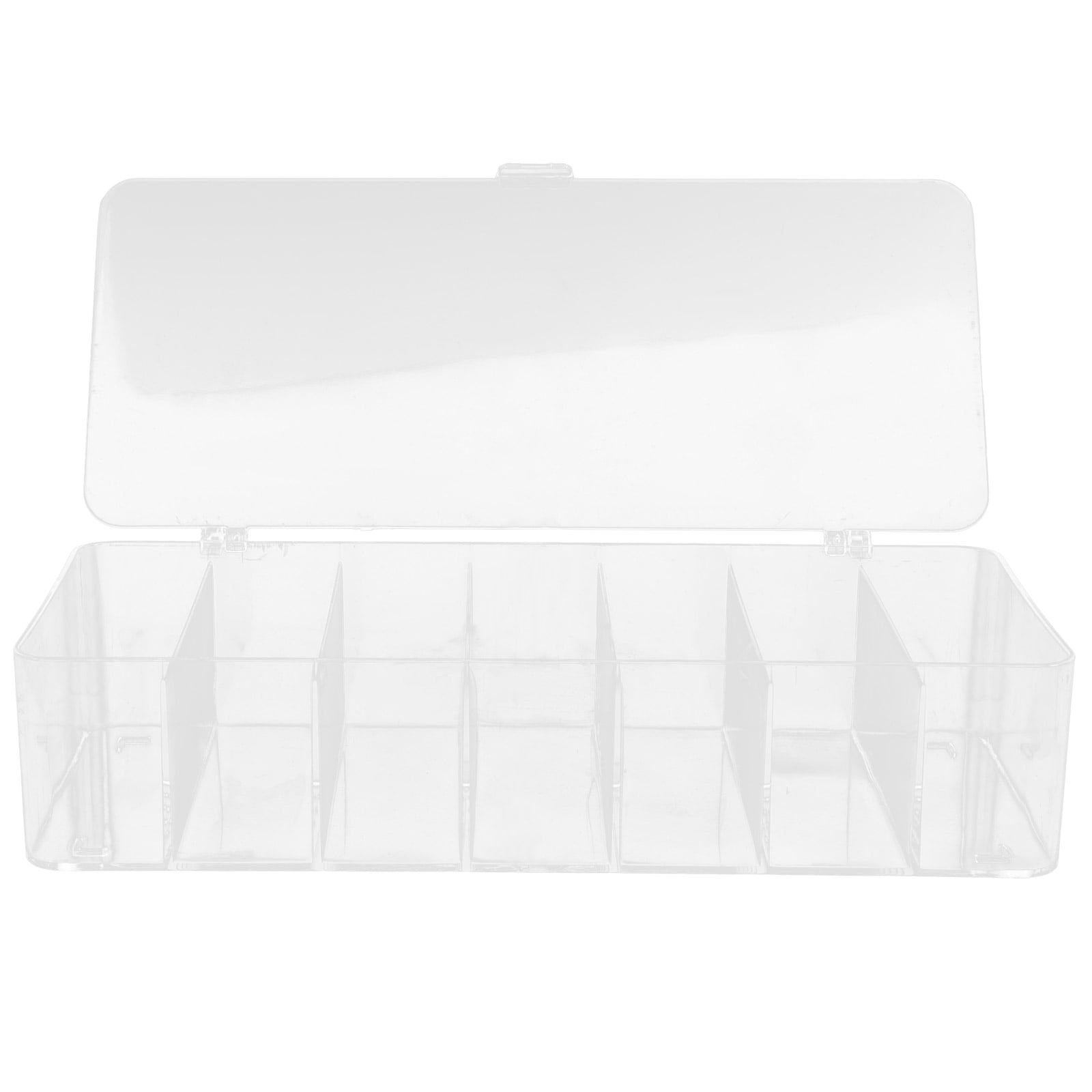 ONAPARTER Multi-functional Plastic Storage Box Clear Tea Bag Holder ...