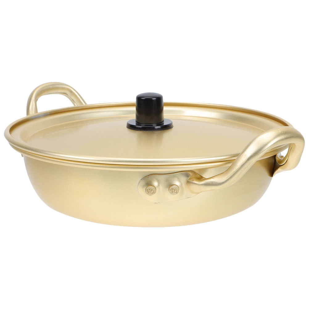 ONAPARTER Pot Flat Pan Pans Cooking Pots Saucepan with Lid for Rapid ...