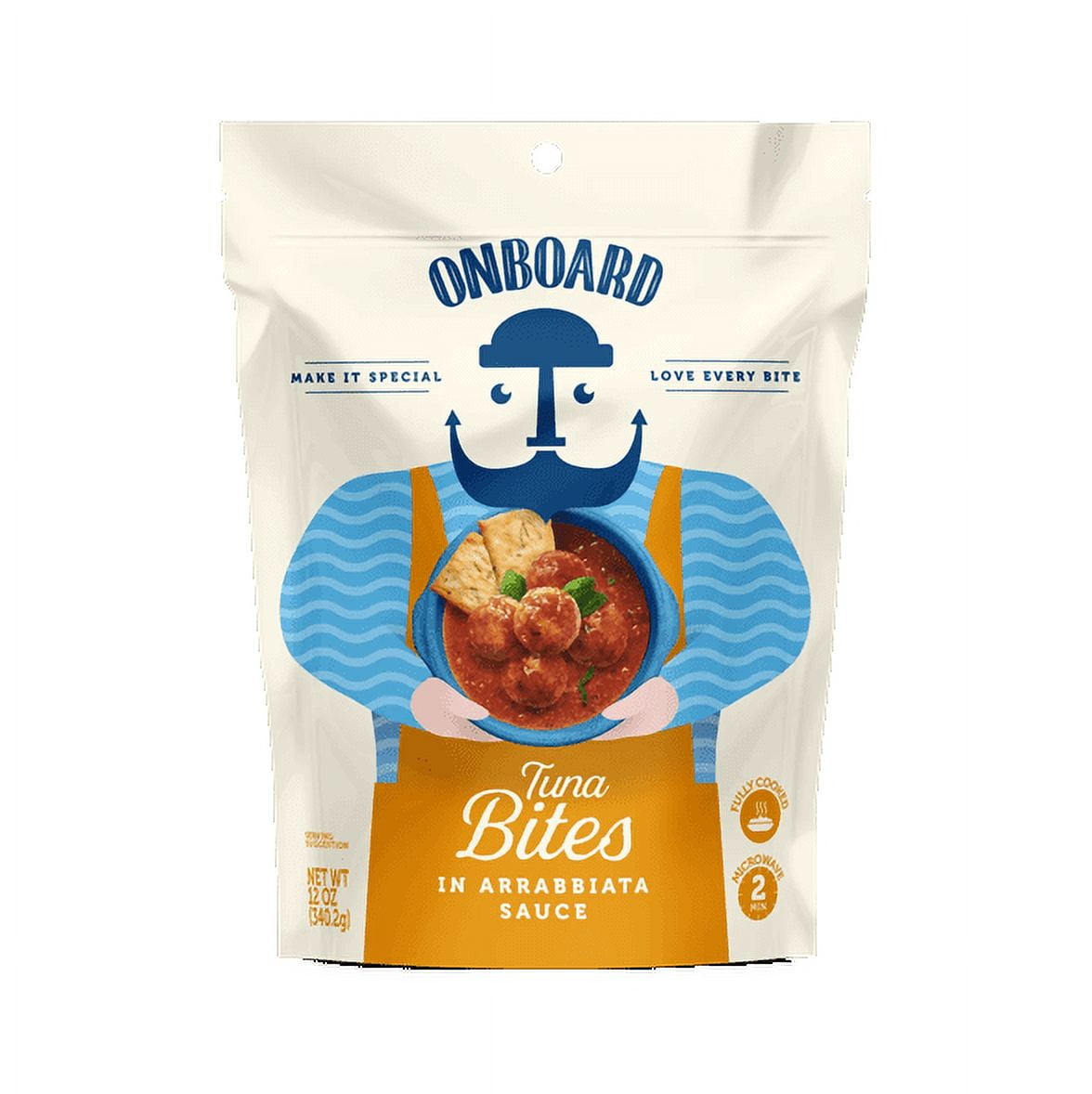 ONBOARD Yellowfin Tuna Bites in Arrabbiata Sauce, 12oz Pouch, Nuts and ...