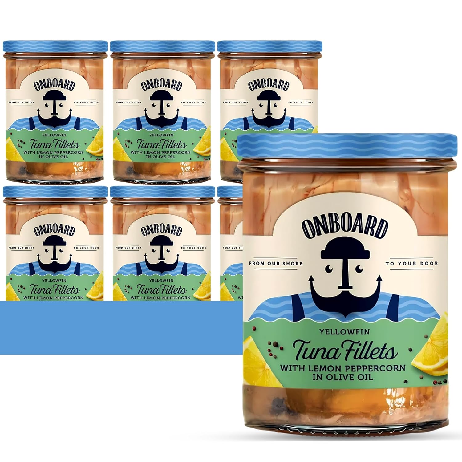 ONBOARD Yellowfin Tuna Fillets, Mediterranean Seafood Diet - Walmart.com