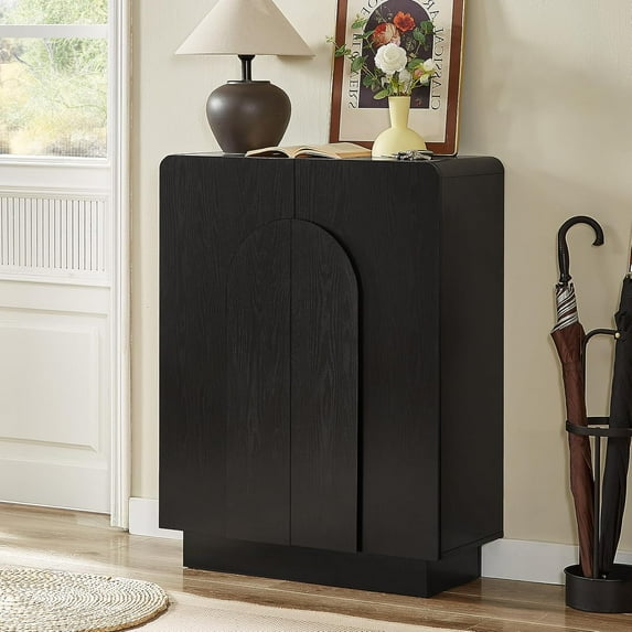 ONBRILL Shoe Storage Cabinet with Doors, Large Shoe Cabinet Storage for ...