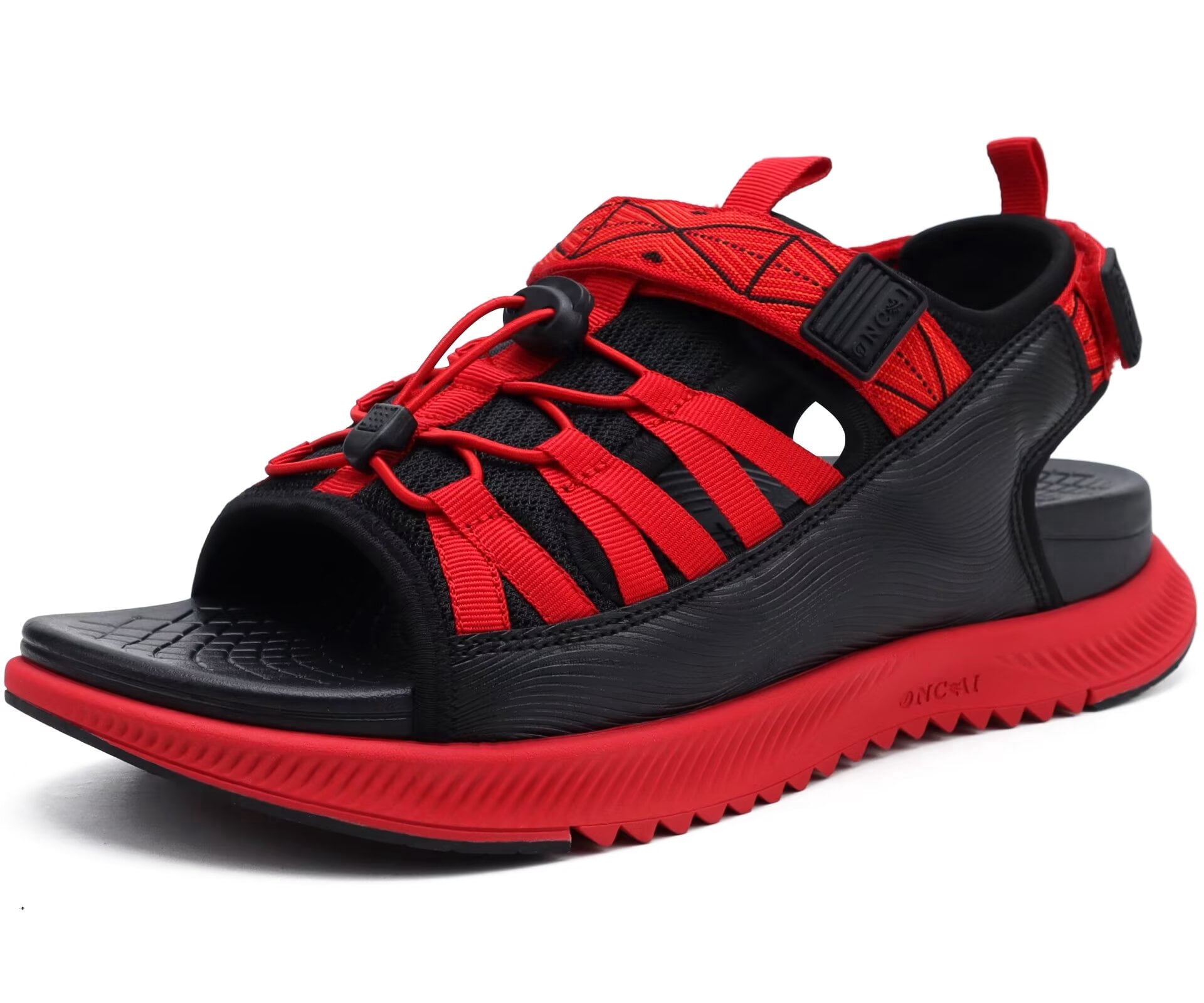 ONCAI Men Hiking Sandals, Arch Support Walking Sandals with Orthotic ...