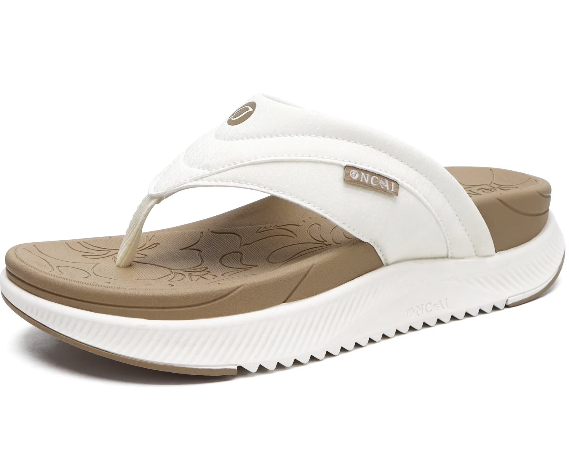 ONCAI Orthopedic Flip Flops Women with Arch Support Ladies Orthotic ...