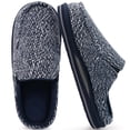 ONCAI Slipper for Men with Arch Support,Cotton-Blend Memory Foam House ...