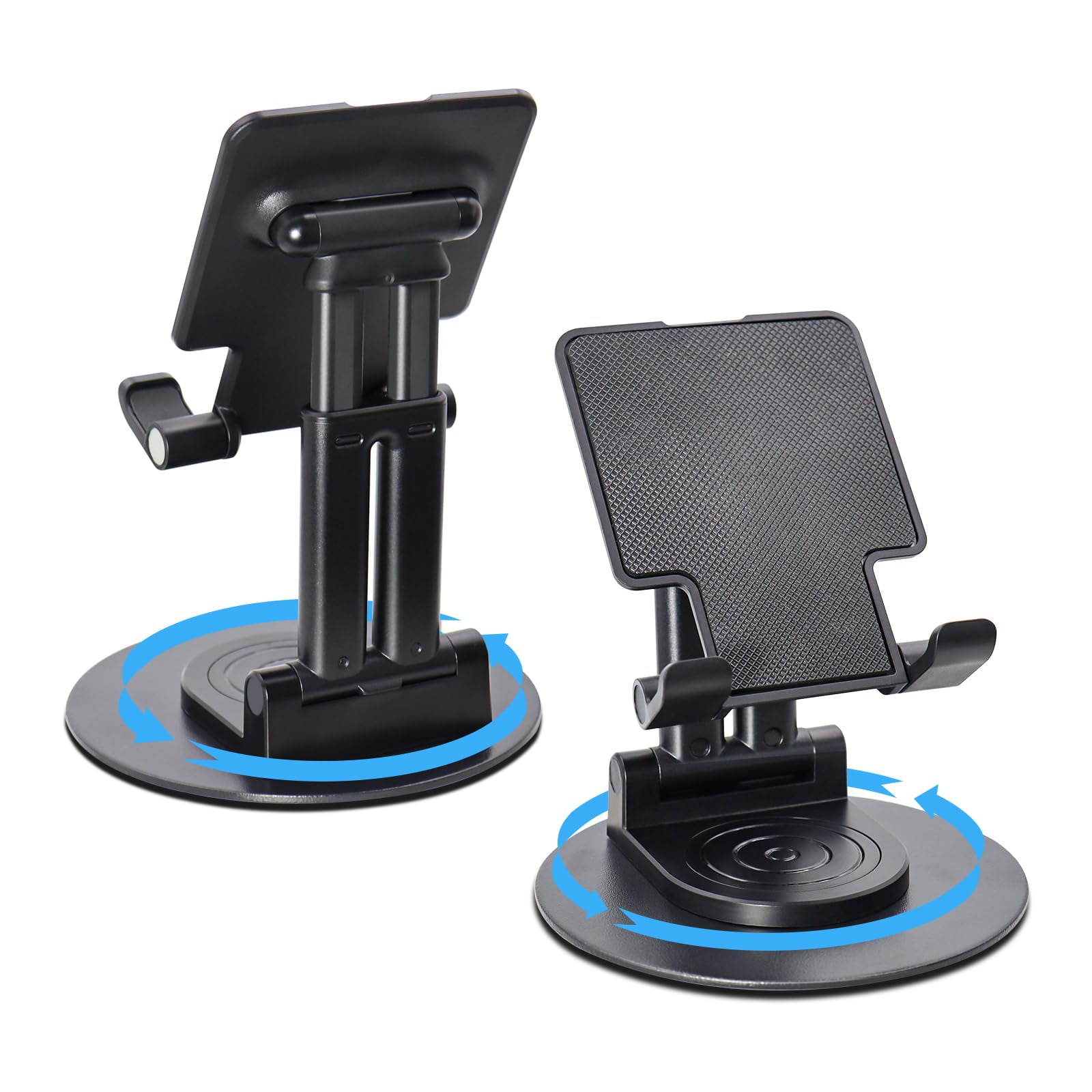 ONCHEER 360°Rotating Phone Holder for Desk, Portable & Foldable Cell ...