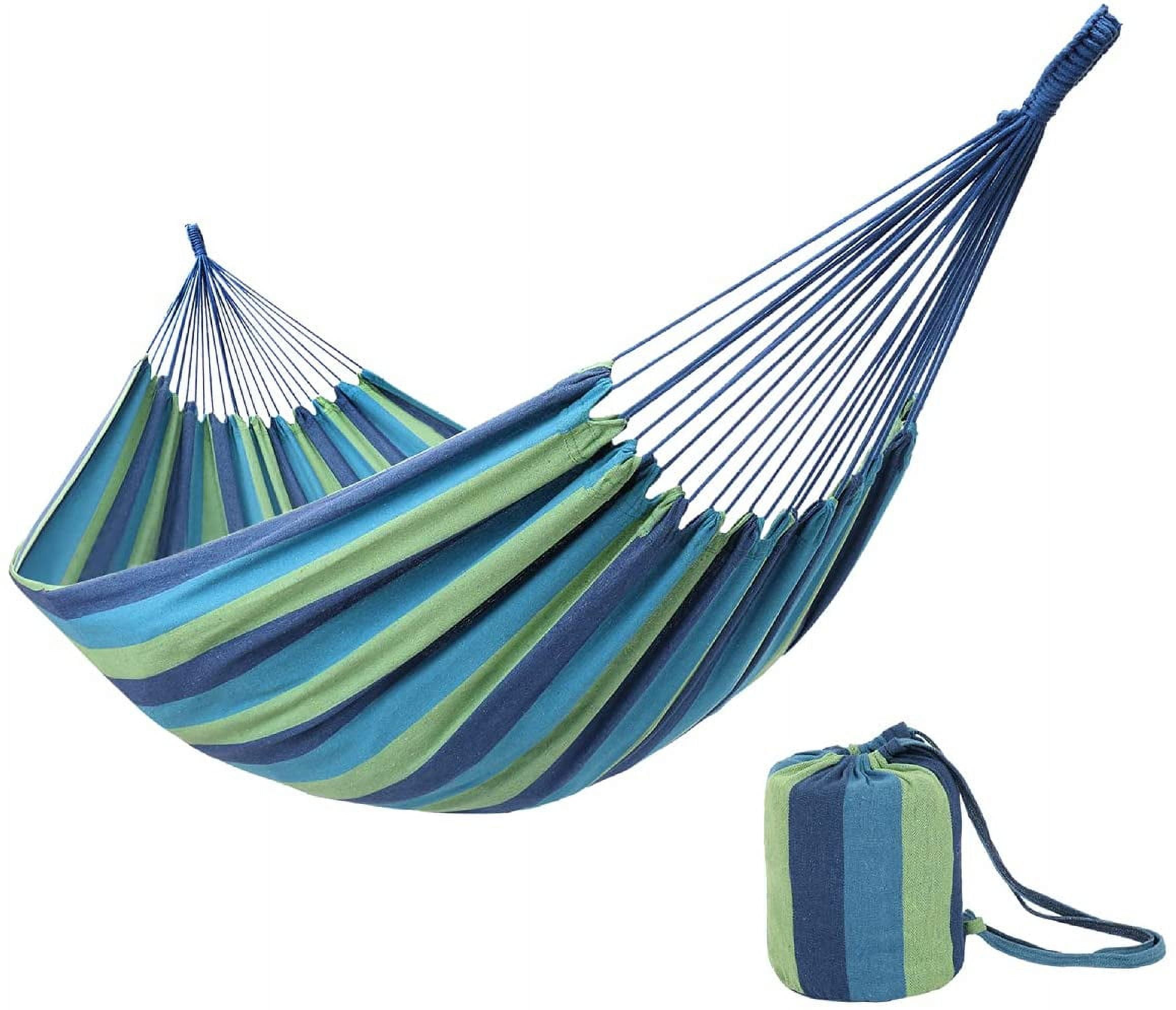 ONCLOUD Extra Long and Wide Double Hammock for Travel Camping Backyard ...