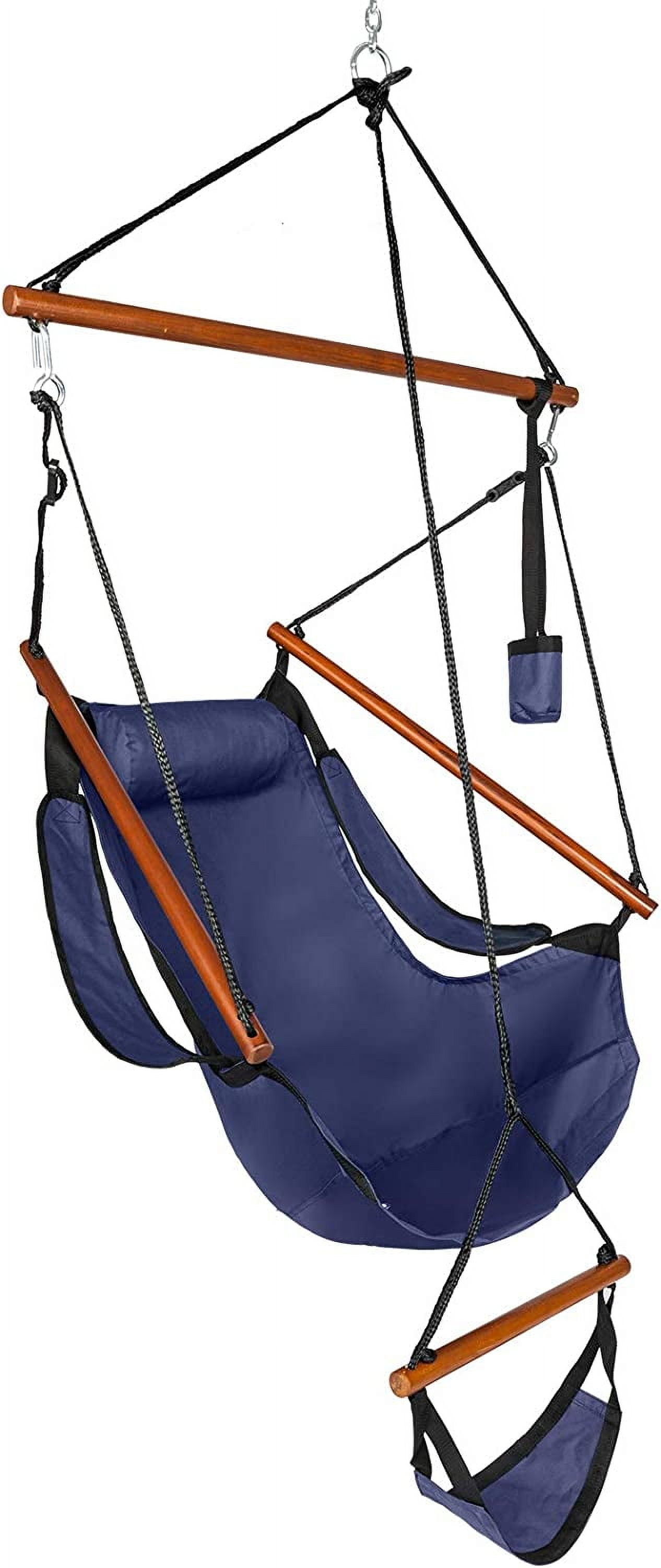 ONCLOUD Upgraded Unique Hammock Hanging Sky Chair, Air Deluxe Swing ...