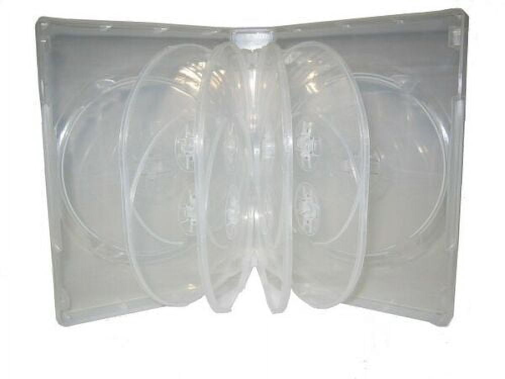 ONE 33MM MULTI-10 TEN DVD CASE, SUPER CLEAR, SF004SC - Walmart.com