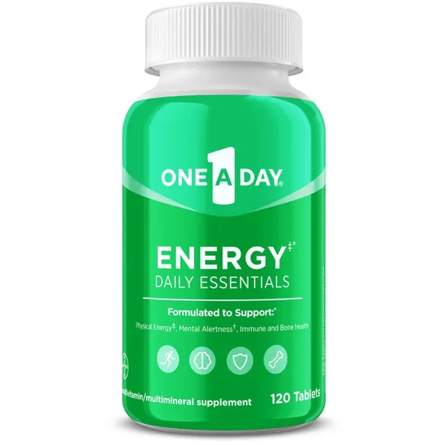 ONE A DAY Daily Essentials Energy Tablets 120ct. - Walmart Business ...