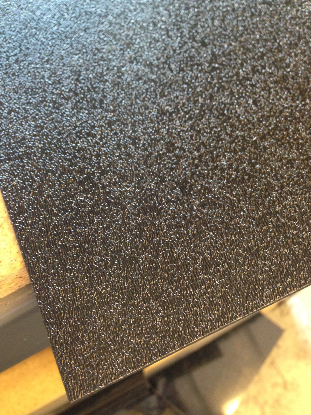 ONE- BLACK ABS PLASTIC SHEET 1/4" Thick 12" X 24" Nominal - Walmart.com