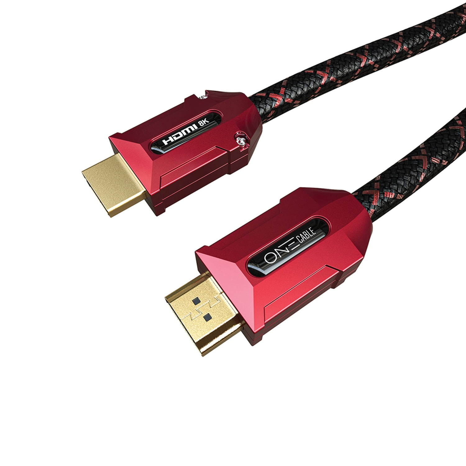 ONE CABLE Black Platinum Premium 8K HDMI Cable, 9 ft - Walmart.com