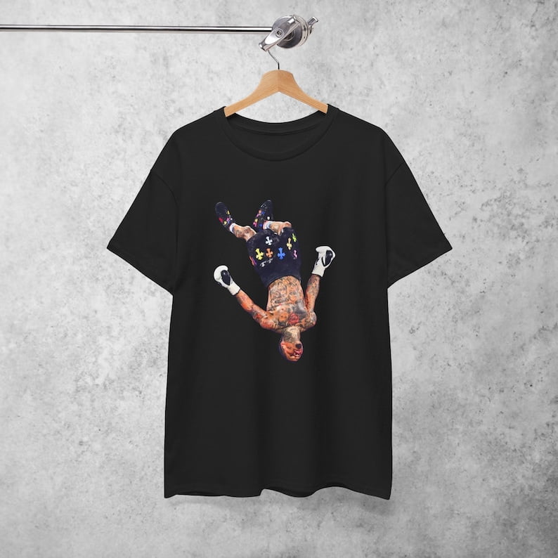 ONE CIEN, Gervonta Tank Davis Flip T-shirt Tank Davis Boxing World ...