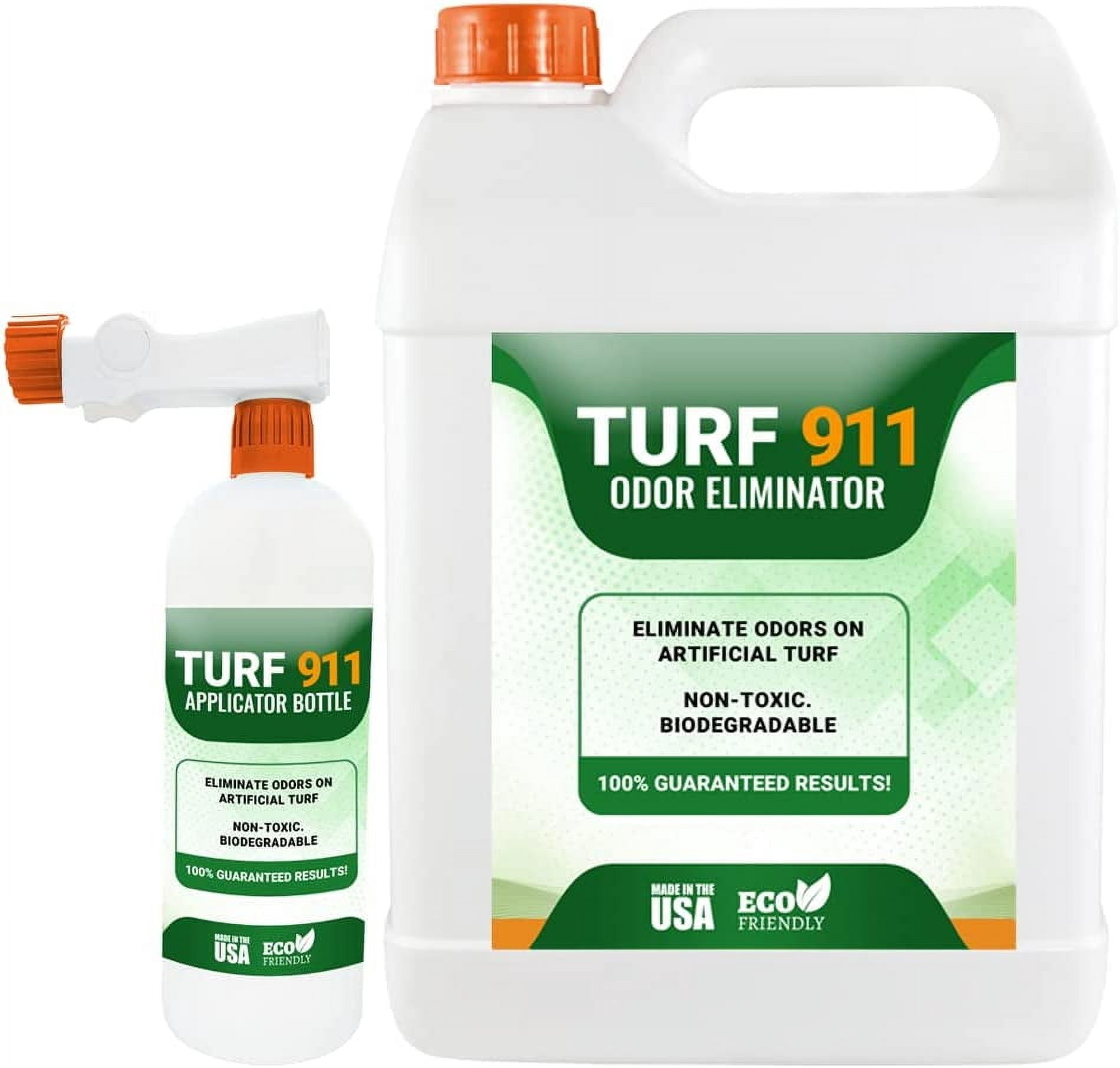 ONE GALLON CONCENTRATE DESTROYS URINE ODORS ON ARTIFICIAL TURF, DOG ...
