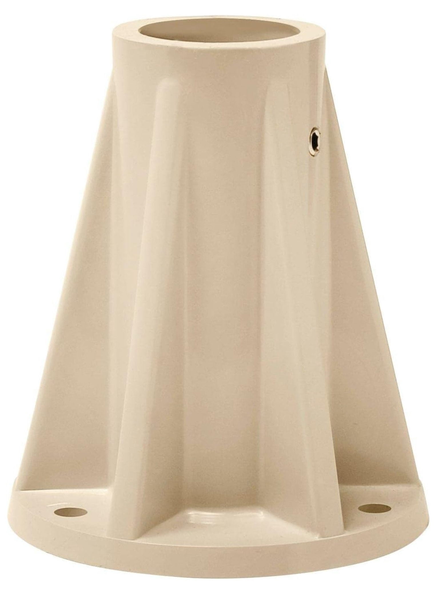 ONE HeSLehs 6" Beige Base for Surface mounting of Deck-to-Pool Rails ...
