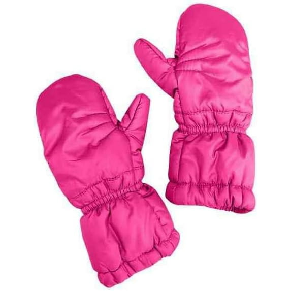 Onekid Children's Fuchsia Polyester Mittens - 3 / 6 Year (Small ...