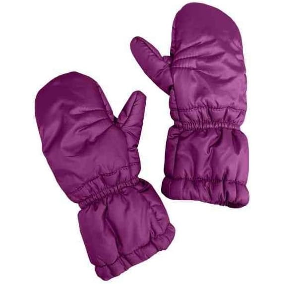 Onekid Children's Plum Polyester Mittens - 12M/2, Mittens for Toddlers ...