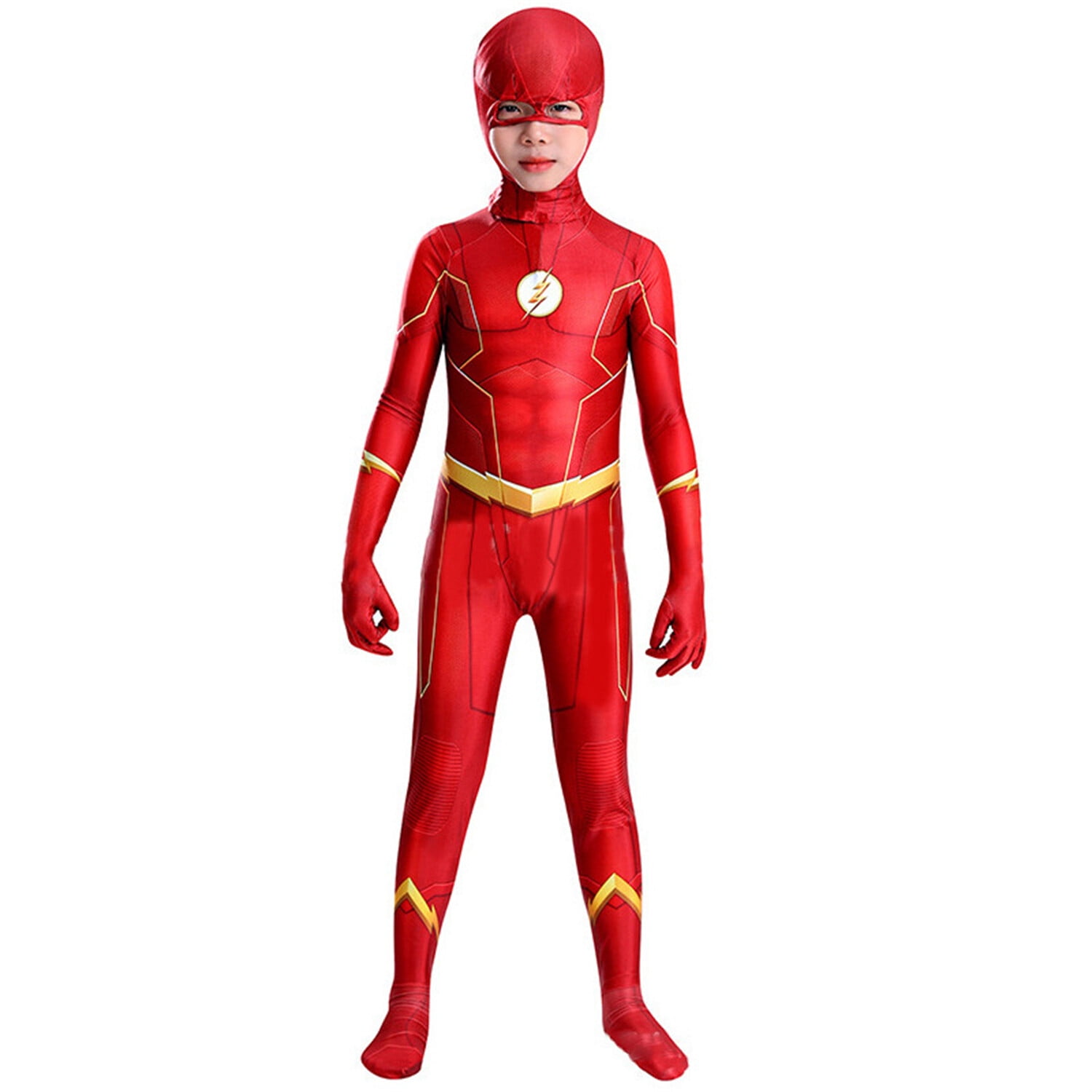 ONE NOOK Kids The Flash Costume Superhero Costume Bodysuit For Boys one-nook-kids-the-flash-costume-superhero-costume-bodysuit-for-boys