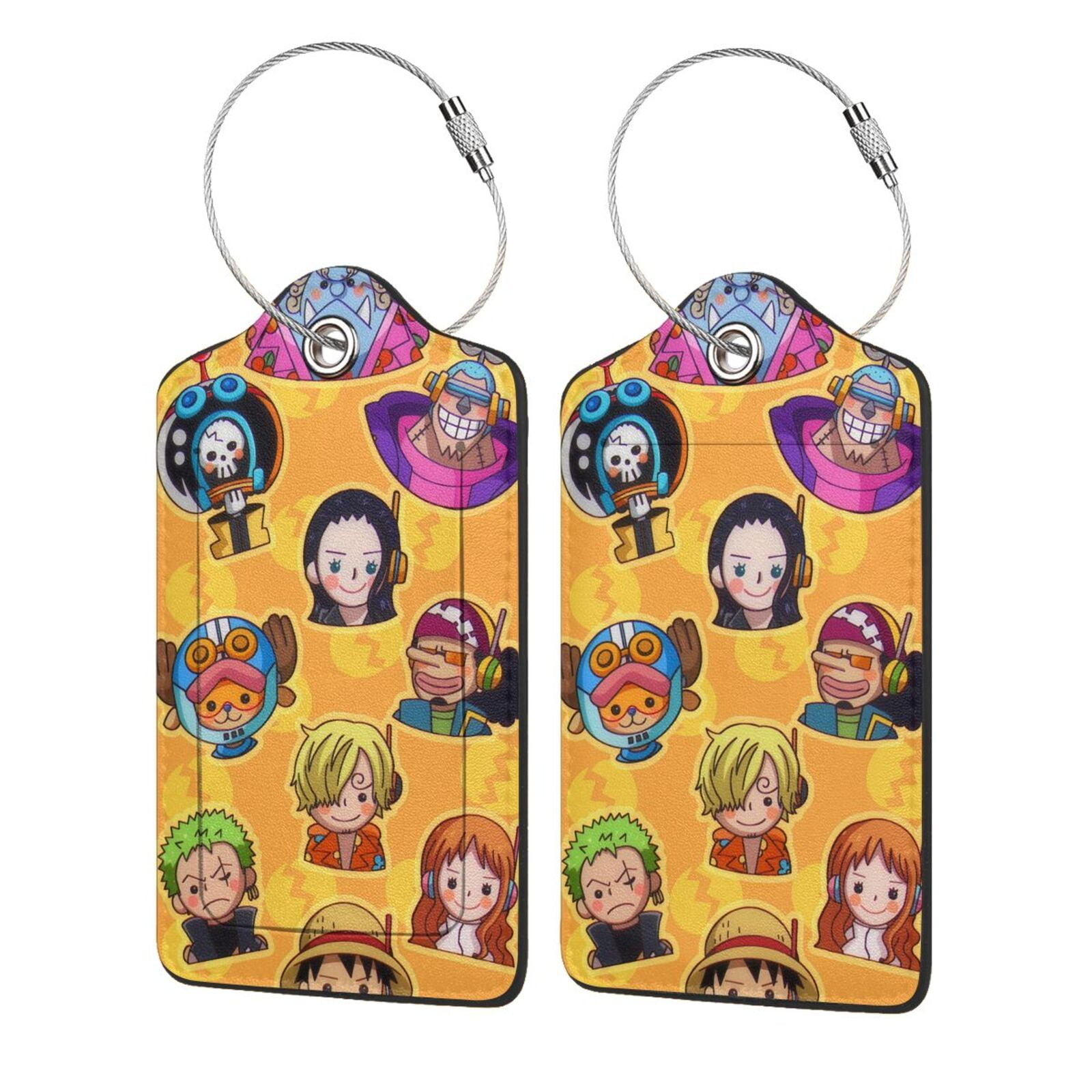 ONE PIECE 11 Luggage Tags for Suitcases Travel ID Identification Labels ...