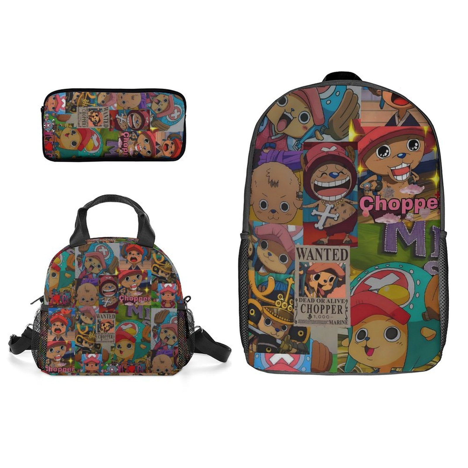 ONE-PIECE 14 Anime Backpack for Mens/Women Gifts Backpack with Lunch ...