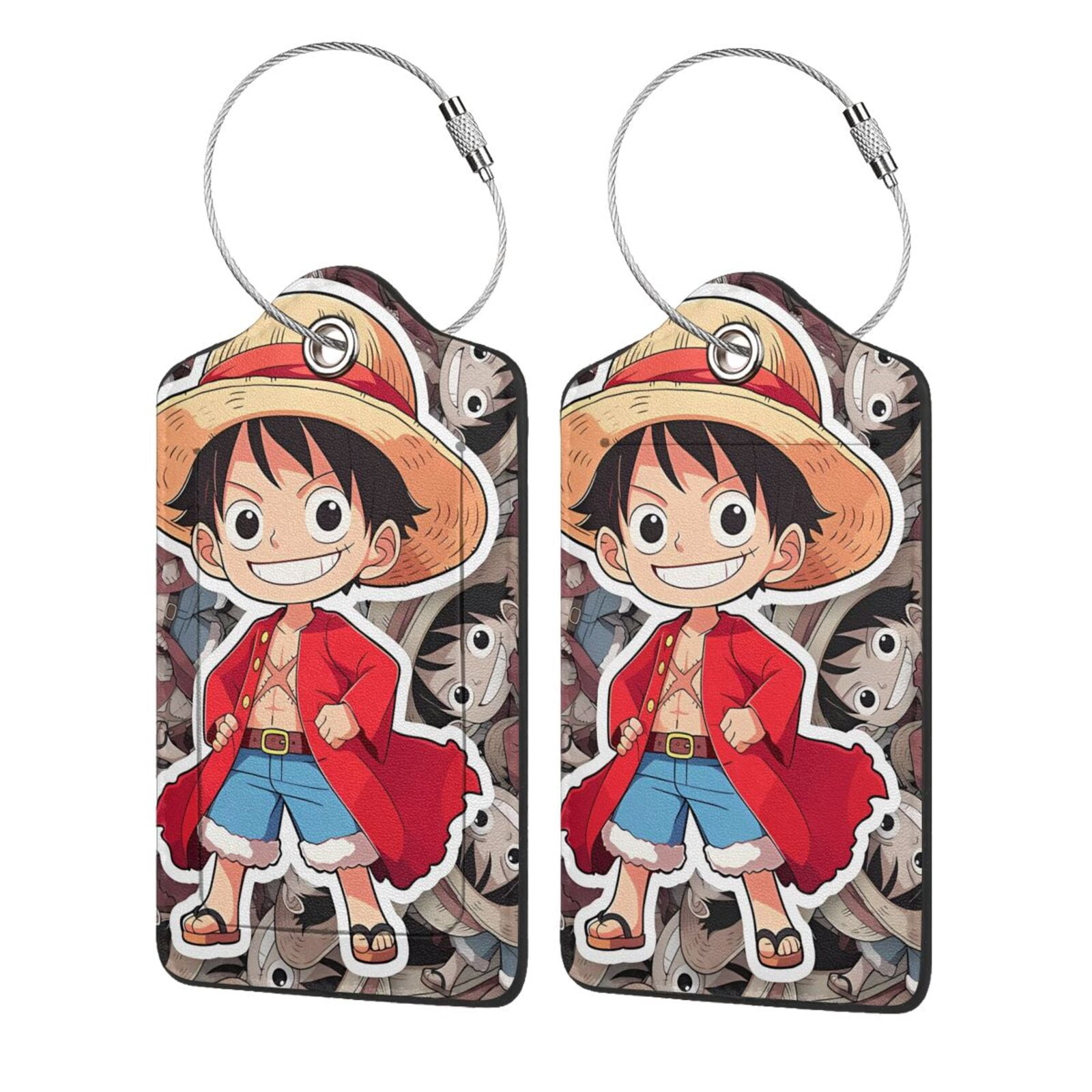 ONE PIECE 44 Luggage Tags for Suitcases Travel ID Identification Labels ...